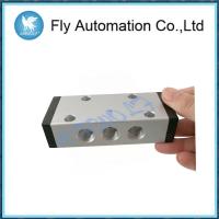 China 3 Position 5 Port  Pneumatic Manual Valve , Silver Metal Air Operated Valve for sale