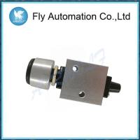 China Push Button Pneumatic Manual Valve 1/8 Inch 3/2 Way Manually Mechanical Valve for sale