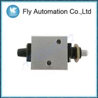 China Plunger Type Mechanical Pneumatic Manual Valve 3/2 Way 1 / 8