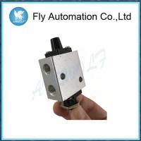 China Plunger Type Mechanical Pneumatic Manual Valve 3/2 Way 1 / 8