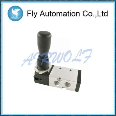 China Hand Dial Pneumatic Manual Valve 1/4
