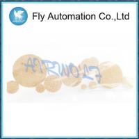 China Airtac Brass Pneumatic Tube Fittings Yellow Metal 1.5mpa Silencing Slice 5mm 10mm for sale