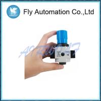 China G1/4 Air Preparation Units With Secondary Venting Aluminum Blue Rotary Knob for sale