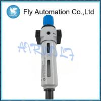 China Fully Automatic Air Compressor Filter Regulator Silver Color Metal Bowl Guard for sale