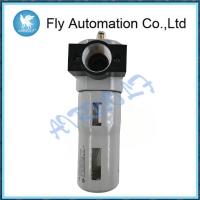 China Manual Rotary Air Preparation Equipment G1/2 G3/4 1 Inch Aluminum Alloy Fibre Filter for sale