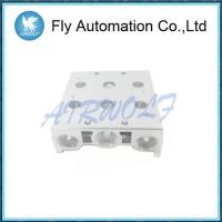 China Two / Five Holes Solenoid Valve Accessories Bus Board -20 - 70 ℃ In Silver for sale