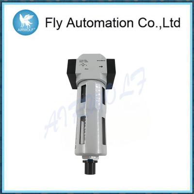 China White Air Preparation Units G1/2 Metal , Fully Automatic Air Filter Regulator for sale