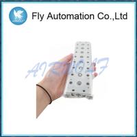 China Fluid Air Argent Pneumatic Solenoid Valves Manifold Base Eight Holes 4v400m5f for sale
