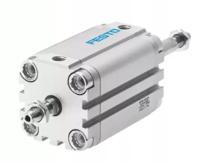 China FESTO Aluminum 1-10bar Compact  ADVU Double Acting Cylinder 156535  ADVU-32-30-P-A  156669  ADVU-100-50-A-P-A for sale