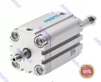 China FESTO Aluminum 1-10bar Compact  ADVU Double Acting Cylinder 156535  ADVU-32-30-P-A  156669  ADVU-100-50-A-P-A for sale