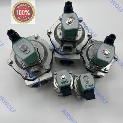 China ASCO PULSE VALVES DC24V SCG353G047  SCG353G050 SCG353G051 Dual Stage Integral Pilot Threaded Body 1 1/2