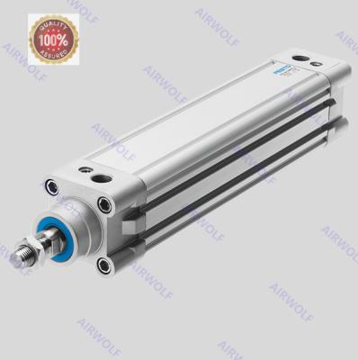 China FESTO Bore 32–125mm ISO15552 Compliant Profile Barrel ATEX 0.6–12 Bar DNC Polyurethane / Nitrile Rubber Pneumatic Cylinder for sale