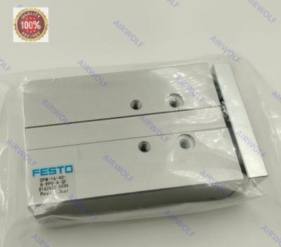 China FESTO 2 Pistons Guided Pneumatic Cylinder 8118894 DFM-32-40-P-A-KF-F1A	595430	609352  DFM-25-80-B-PPV-A-KF for sale