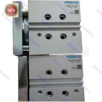 China FESTO 2 Pistons Guided Pneumatic Cylinder 8118894 DFM-32-40-P-A-KF-F1A	595430	609352  DFM-25-80-B-PPV-A-KF for sale