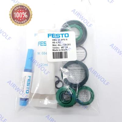 China FESTO ISO15552 Cylinder TPE-U NBR Wearing Parts DNG-32--PPV-A 30000 DNG-40-PPV-A 105302 DNG-50--PPV-A 30002 DNG-63--PPV-A 30003 DNG-80--PPV-A 30004 DNG-100--PPV-A 30005 DNG-125--PPV-A 30006 for sale