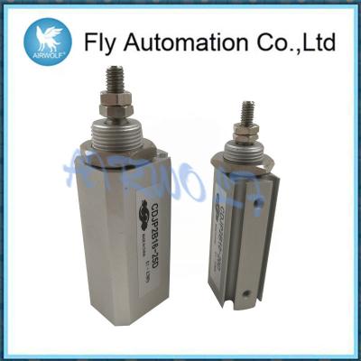 China SMC CDJP2 Series silver Metal 6mm 10mm  CDJP2B16-25D CDJP2B10-20D Double acting needle cylinder for sale