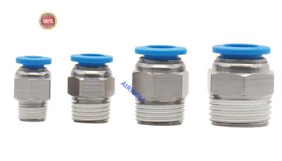 China FESTO Nickel-plated  Brass Blue POM NBR Seal QS Straight Push In Fittings 153002	QS-1/8-6	186096	QS-G1/8-6 130675	QS-1/8-6- 100	132037	QS-G1/8-6-100 153004	QS-1/8-8	186098	QS-G1/8-8 130676 for sale