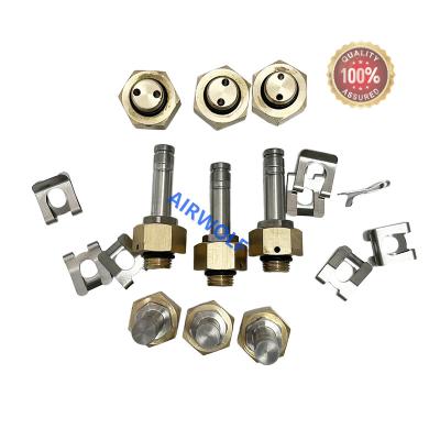 China AUTEL P10  Pilot  Armature Plunger Operated Solenoid Valve SS Tube Brass Body for sale