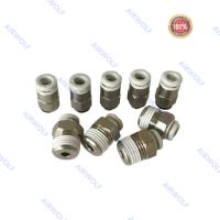 China SMC Nickel Plated Brass Threaded POM One-touch Straight Fittings KQ2H04-M5N	KQ2H04-M6N	KQ2H04-01NS KQ2H06-M5N	KQ2H06-M6N	KQ2H06-01NS KQ2H06-03NS KQ2H06-04NS KQ2H08-01NS for sale