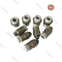 China SMC Nickel Plated Brass Threaded POM One-touch Straight Fittings KQ2H04-M5N	KQ2H04-M6N	KQ2H04-01NS KQ2H06-M5N	KQ2H06-M6N	KQ2H06-01NS KQ2H06-03NS KQ2H06-04NS KQ2H08-01NS for sale