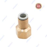 China Female Threaded SMC Nickel Plated Brass POM One-touch Straight Fittings KQ2F06-M5A KQ2F08-01A KQ2F10-01A KQ2F12-02A KQ2F08-01N KQ2F08-02N KQ2F10-01N KQ2F10-02N for sale