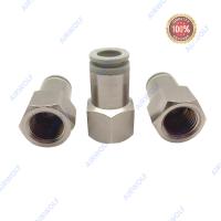 China Female Threaded SMC Nickel Plated Brass POM One-touch Straight Fittings KQ2F06-M5A KQ2F08-01A KQ2F10-01A KQ2F12-02A KQ2F08-01N KQ2F08-02N KQ2F10-01N KQ2F10-02N for sale