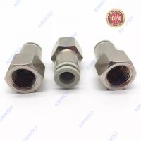 China Female Threaded SMC Nickel Plated Brass POM One-touch Straight Fittings KQ2F06-M5A KQ2F08-01A KQ2F10-01A KQ2F12-02A KQ2F08-01N KQ2F08-02N KQ2F10-01N KQ2F10-02N for sale
