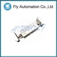 China Staninless Steel Pneumatic Air Cylinders Double Acting With Synthetic Rubber Rack for sale