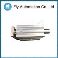 China 40mm Pneumatic Air Cylinders , Aluminium Slide Bearing Compact Guide Cylinder for sale