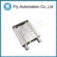 China 40mm Pneumatic Air Cylinders , Aluminium Slide Bearing Compact Guide Cylinder for sale