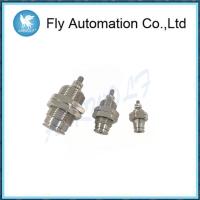 China Silvery Single Acting Spring Return Cylinder 6mm Stainless Steel CJPB10-10 CJPB6-5 for sale