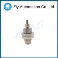 China Silvery Single Acting Spring Return Cylinder 6mm Stainless Steel CJPB10-10 CJPB6-5 for sale