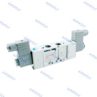 China MVSC-300-4E1 MVSC-300-4E2 3/8 Mindman 5/2 Way Pneumatic Solenoid Valves 0.2-0.8Mpa Aluminum DC24V AC220V AC110V DC12V for sale