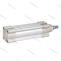 China AIRTAC ISO15552 Aluminum Standard Cylinder Double Acting SAI SAID SAIJ Bore 32mm To 200mm Stroke 10mm To 2000mm SAI80X150S SAID200X400S for sale