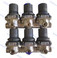China Camozzi Brass Pneumatic Pressure Regulator 1/8 1/4 Port for sale