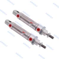 China CAMOZZI ISO6432 Stainless Steel Pneumatic Cylinder 0.15-1.0MPa 24 25 Series for sale