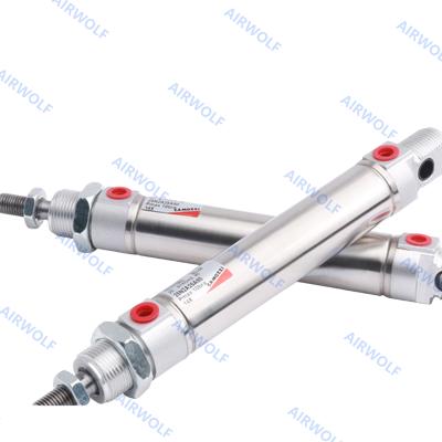 China CAMOZZI ISO6432 Stainless Steel Pneumatic Cylinder 0.15-1.0MPa 24 25 Series for sale