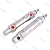China CAMOZZI ISO6432 Stainless Steel Pneumatic Cylinder 0.15-1.0MPa 24 25 Series for sale