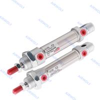 China CAMOZZI ISO6432 Stainless Steel Pneumatic Cylinder 0.15-1.0MPa 24 25 Series for sale