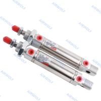 China CAMOZZI ISO6432 Stainless Steel Pneumatic Cylinder 0.15-1.0MPa 24 25 Series for sale