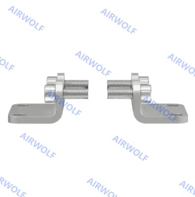 China PARKER MS1 Foot Bracket for ISO15552 Cylinders 32-125mm Bore Size for sale