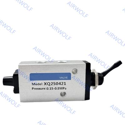 China XQ Series Aluminum Pneumatic Manual Valve with 1/8