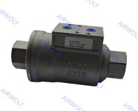 China OMAL S.S.304/316 Coaxial Valve with 10 bar Max Pressure and -10~+60℃ Temperature Range for Air Flow Control for sale