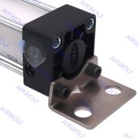 China AIRTAC Nodular Cast Iron Carbon Steel Cylinder Mounting Accessories for Tie-rod Standard Cylinder SC Series LB with Bore Size 32-250 for sale