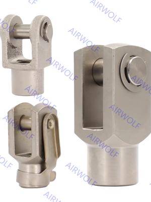 China AIRTAC Cast Steel Y Knuckle Cylinder Joint Accessory with M3 M4 M5 Threads for Pneumatic Cylinders for sale