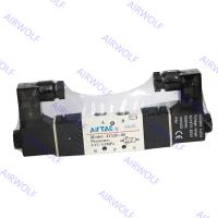 China 4V110-M5/06, 4V120-M5/06 AIRTAC 4V100 Series 5/2 way Electric Solenoid Valve M5 1/8