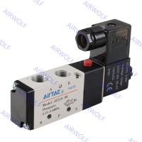China 4V210-06/08, 4V220-06/08 AIRTAC 4V200 Series 5/2 way Electric Solenoid Valve 1/8