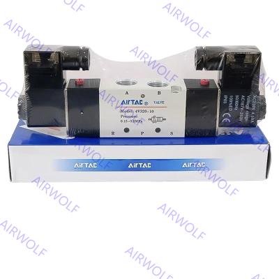 China 4V310-08/10, 4V320-08/10 AIRTAC 4V300 Series 5/2 way Electric Solenoid Valve 1/4