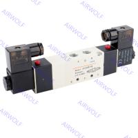 China 5/2 way, 5/3 way Low Pressure Aluminum alloy Pneumatic Solenoid Valves 4V310-10 4V320-10 4V330-10 with 0.15~0.8MPa Operating Pressure for 1/4