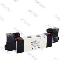 China 4V410-15, 4V420-15 AIRTAC 4V400 Series 5/2 way, 5/3 way Electric Solenoid Valve 1/2